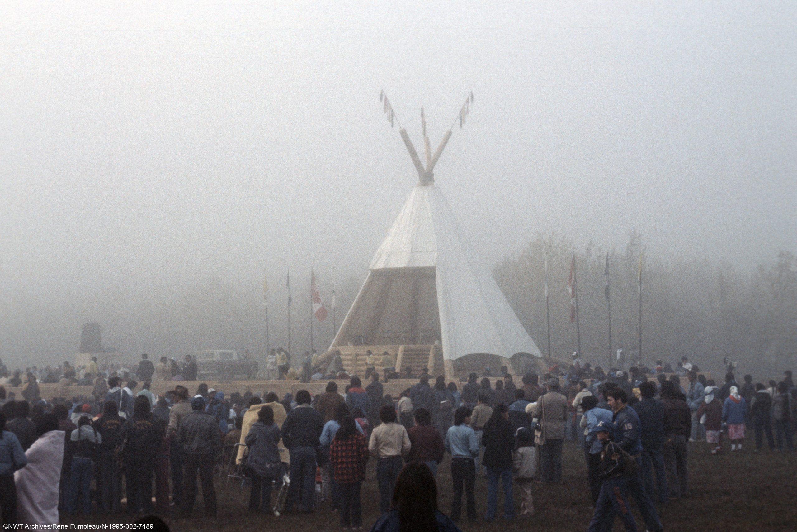 Pope John Paul II Visits Fort Simpson - Northwest Territories Timeline